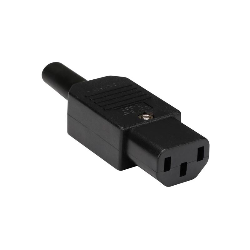 Velleman Conector AC - Hembra - para Cable - 10 A
