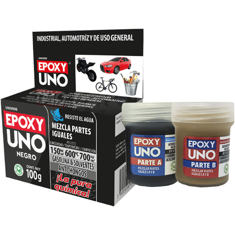 Fusion Epoxy Black Label Adhesivo epoxi bicomponente Unon98 Universal ...