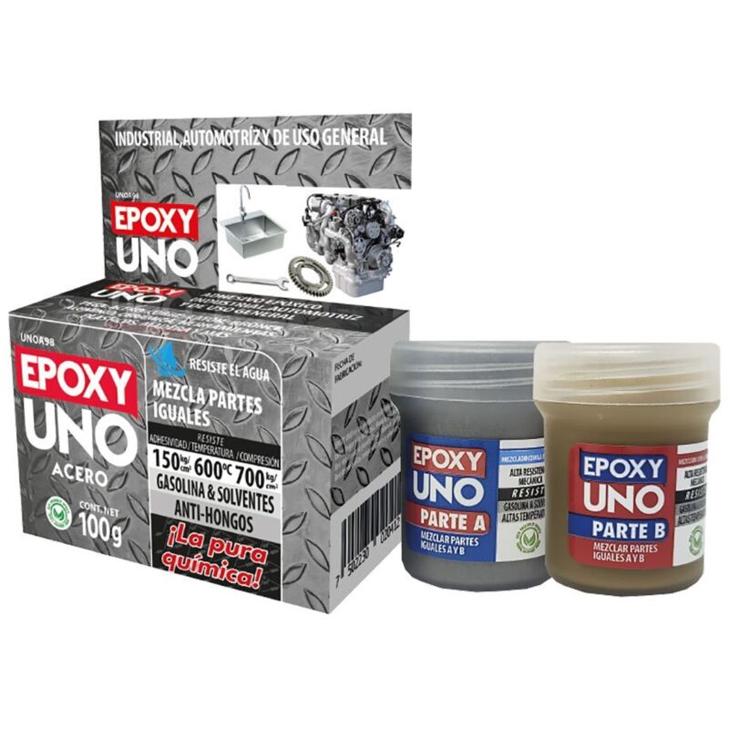 Fusion Epoxy Black Label Adhesivo epoxi bicomponente Unoa98 Universal ...
