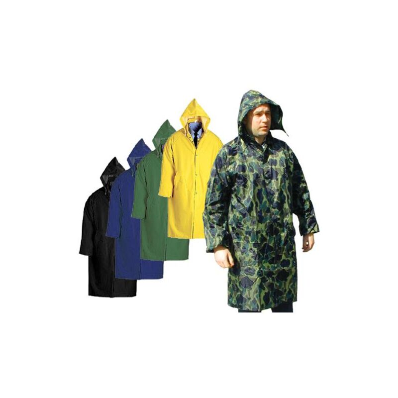 Capa de PVC, talla L, ideal para protección en trabajos industriales y ...