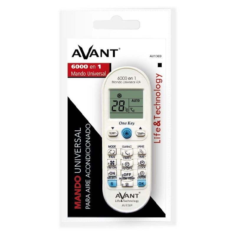 Mando Universal Aire Acondicionado Mando AVANT Connect Mando a ...