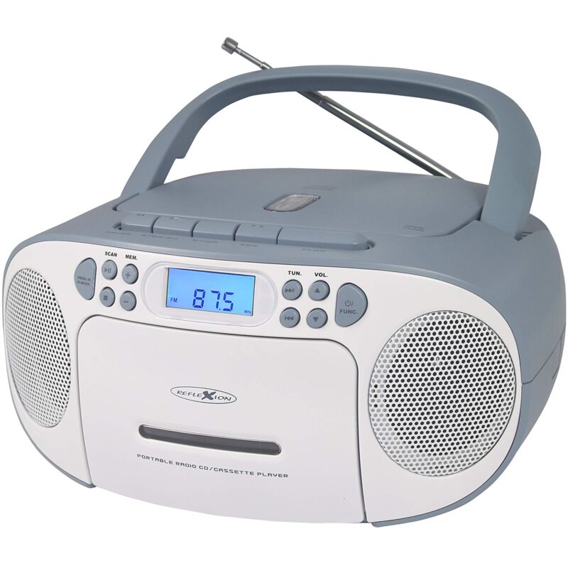 REFLEXION RCR2260 - Reproductor de CD (radio FM PLL, pantalla LCD ...