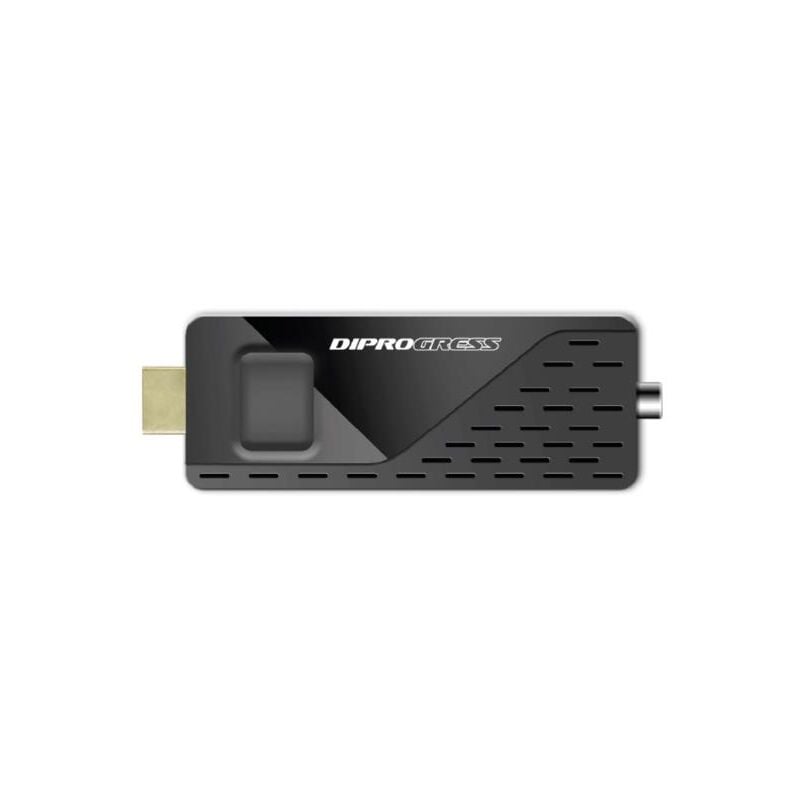 Decodificador Digital Terrestre DIPROGRESS HDMI Stick TV DVB-T2 H.265 HEVC 265 10 bits DPT210HA ...
