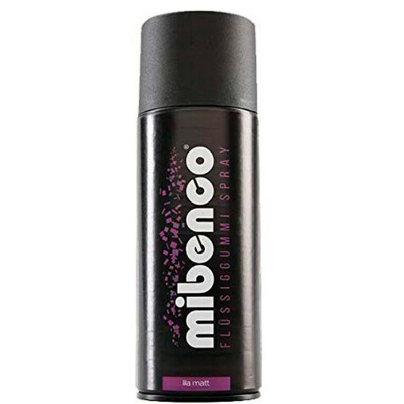 Mibenco MIB71424008 Spray Goma Líquidos, 400 ml, Morado Mate