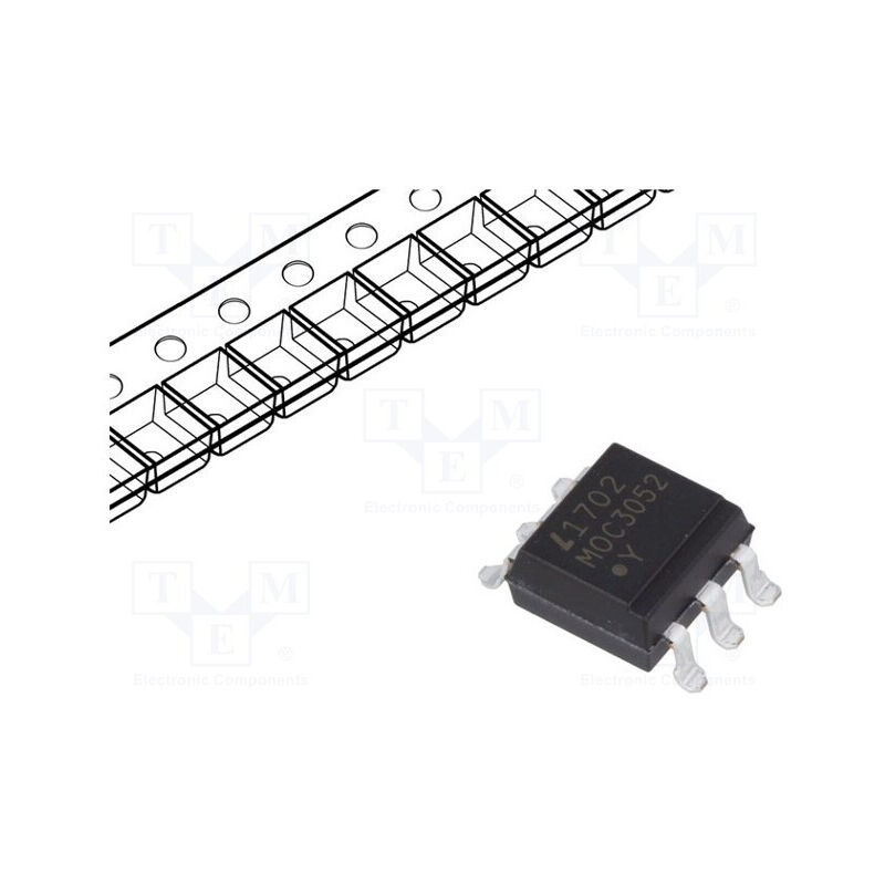 Moc3052s Circuito Integrado Optotriac Smd 6pin Moc3052s-smd