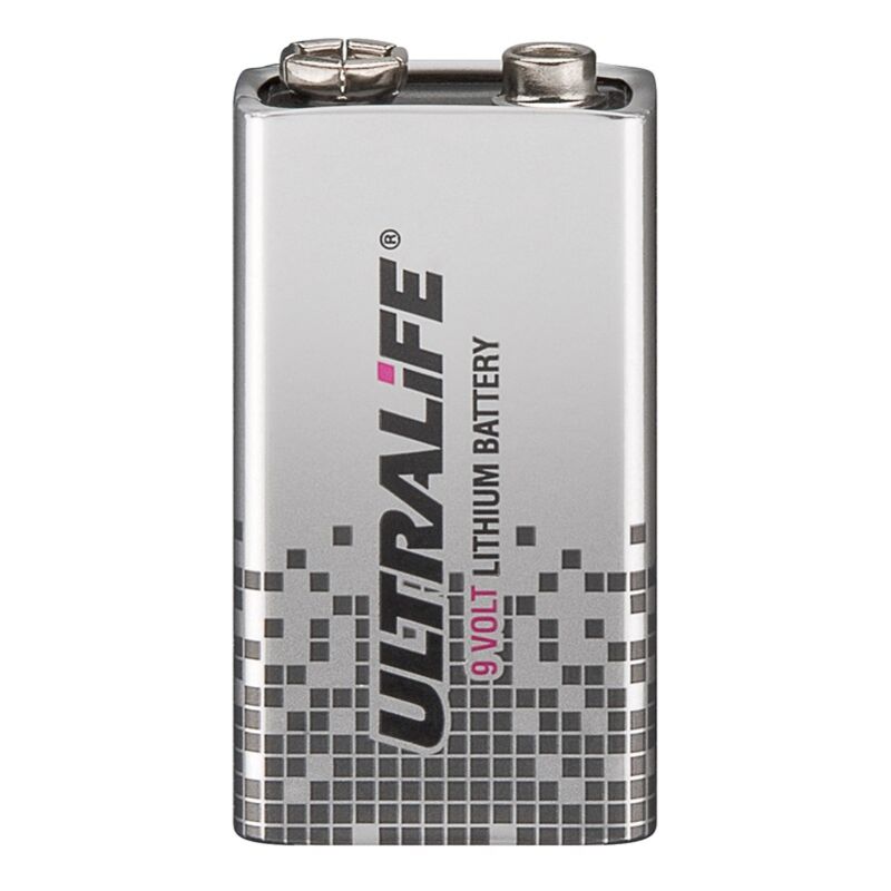 Ultralife 9V Lithium (U9VL-J) Batería de un solo uso Litio