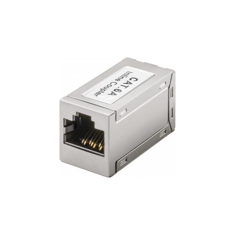 Goobay 72499 RJ-45 Metálico - Conector (RJ-45, Metálico, Metal)