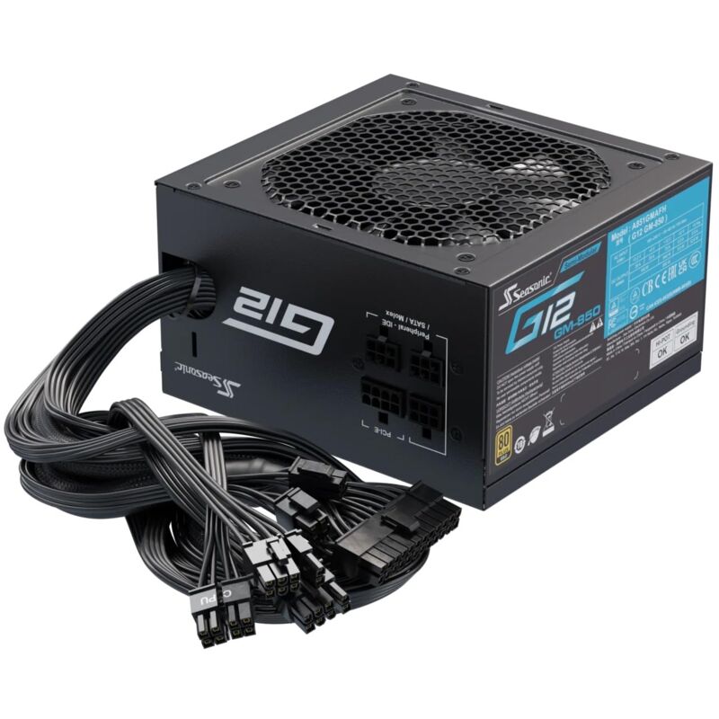 Alimentación+ATX+Seasonic+G12+GM+%282024%29+-+850W+%28Negro%29