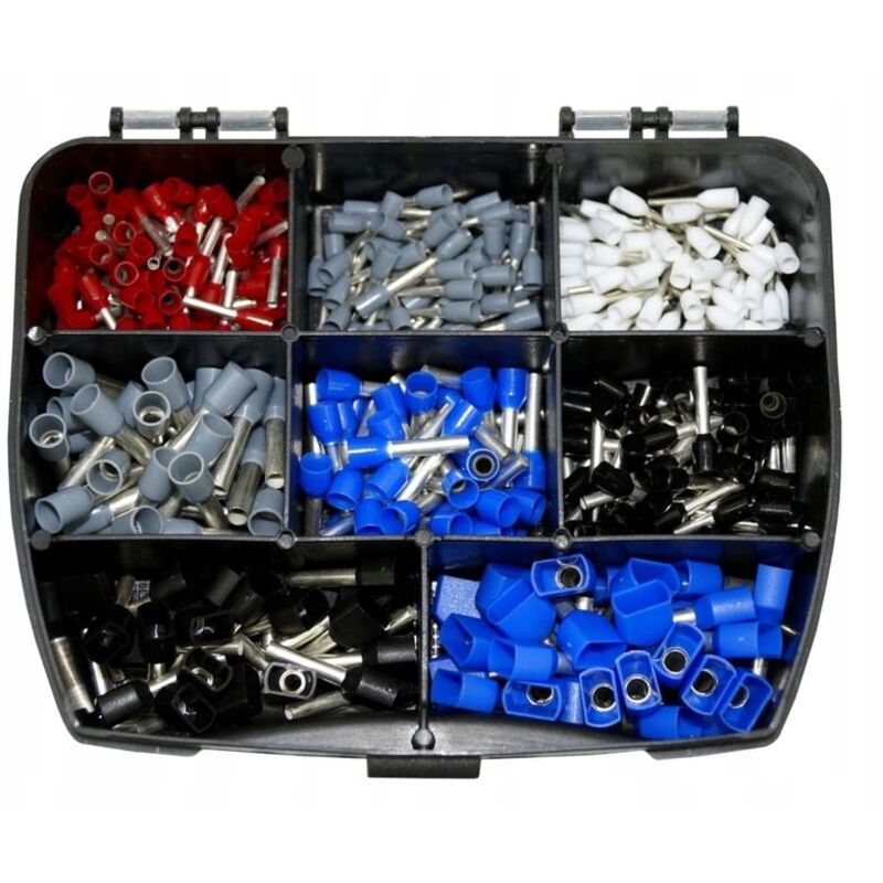 Juego de terminales de cable aislados BM 370 piezas, conectores de alta ...