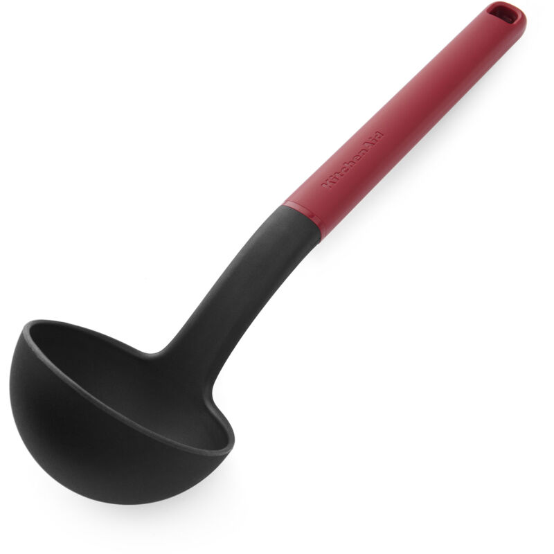 Kitchenaid ladle, empire red, heat resistant cooking utensil, non-stick ...
