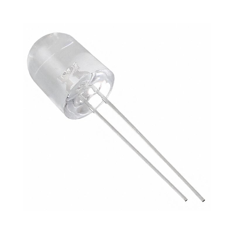 Diodo LED ROJO 10mm 1500mcd TRANSPARENTE L-813SRC LL-10003VC2D-V1-4ID