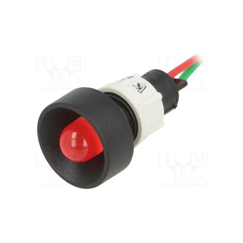 Piloto LED 24Vdc/AC Luz ROJO