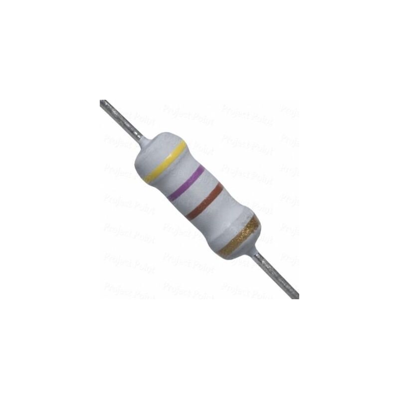 470R 1W Resistencia Carbon 470 Ohm 1W 5%