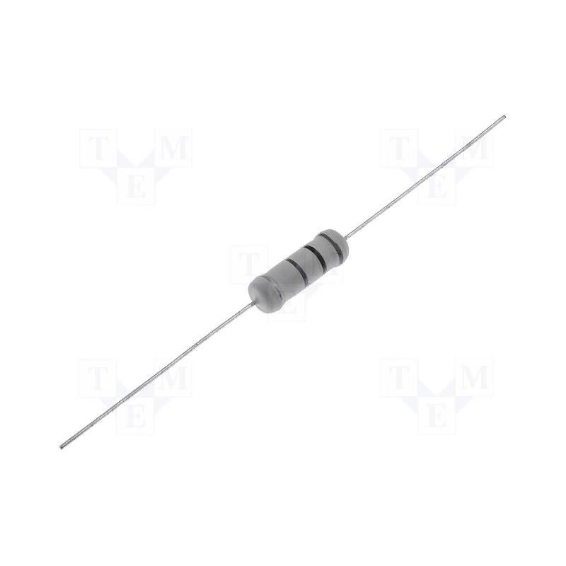 6K8 5W Resistencia Oxido Metal 6,8K 5W 5% Axial