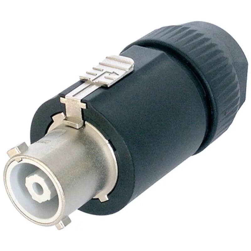 Conector Powercon 32a Redondo Negro Nac3fc-hc