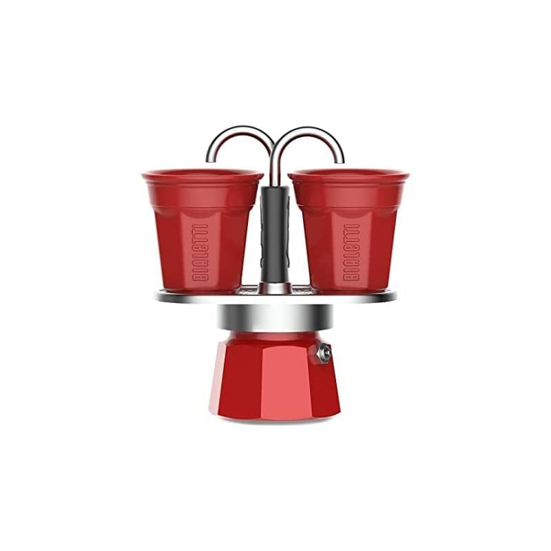 Bialetti Mini Express Cafetera italiana 0,09 L Rojo