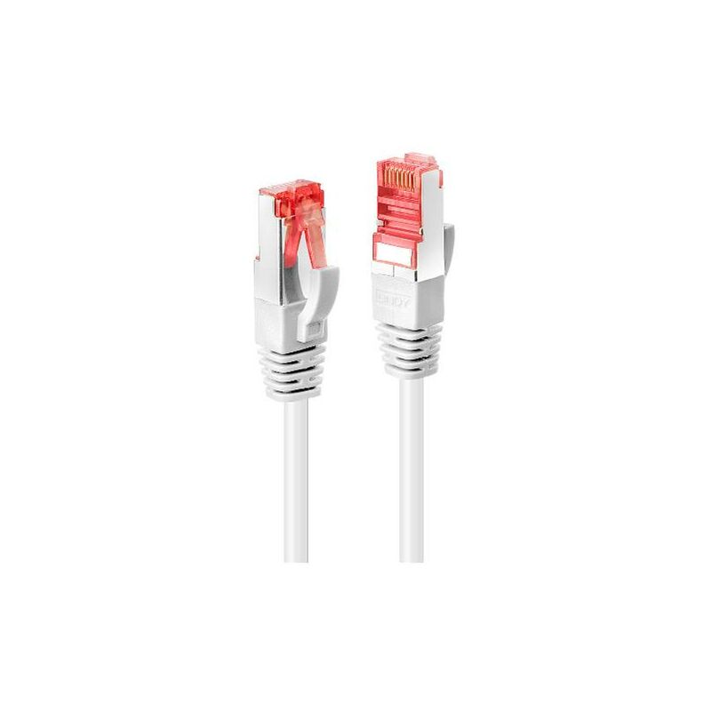 Lindy RJ-45 Cat.6 S/FTP 10m cable de red Blanco Cat6 S/FTP (S-STP)