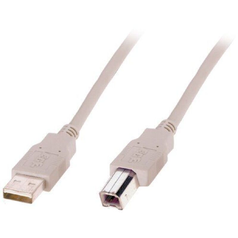 DIGITUS Cable de conexión USB 2.0 - 1,8 m - USB A (m) a USB B (m) - 480 ...