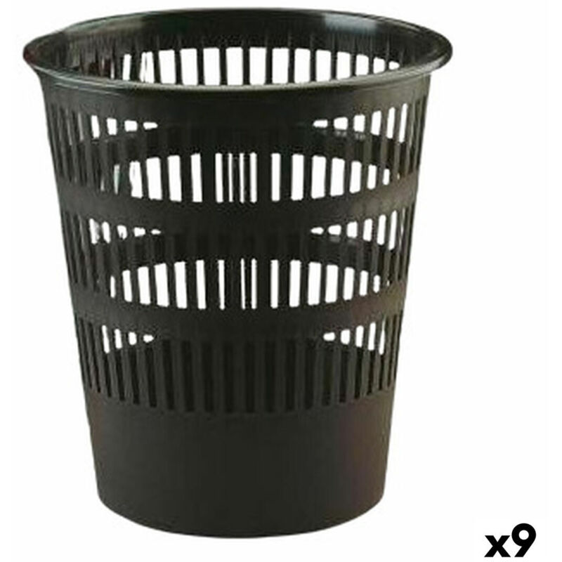 Faibo Papelera Multicolor Polipropileno 12 L (9 Unidades)