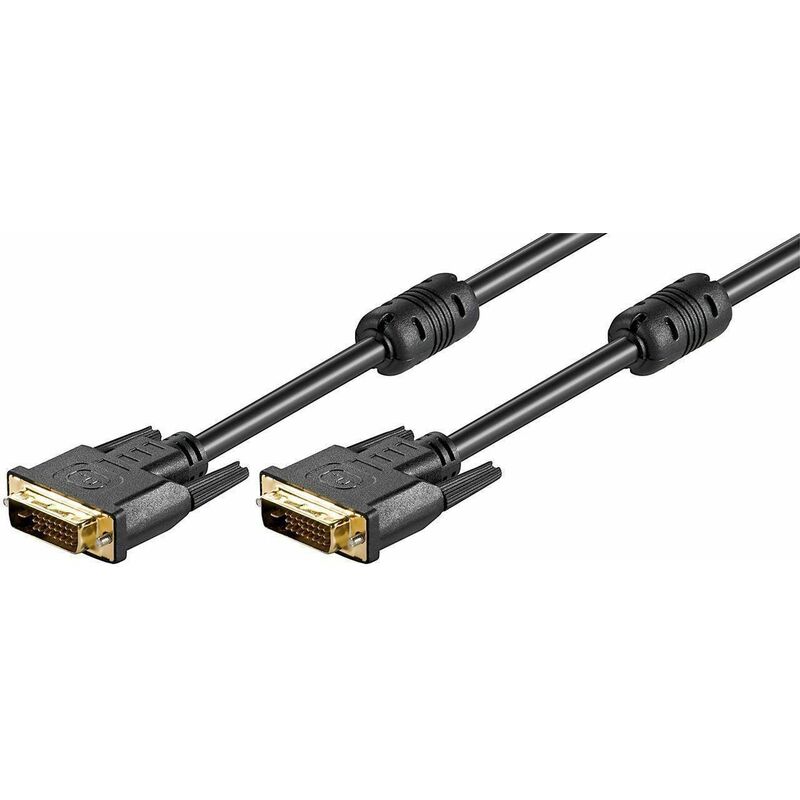 MMK - Cable Dual Link DVI-D (110 G, conectores macho de 24 + 1 pines)