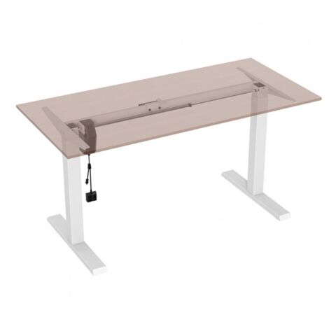 Ergo office er-403 sit-stand desk table frame electric height ...