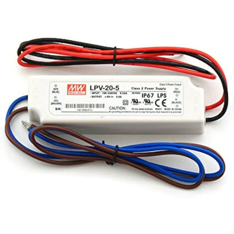 Fuente Alimentacion Led 5vdc 15w 3a Mw Lpv-20-5