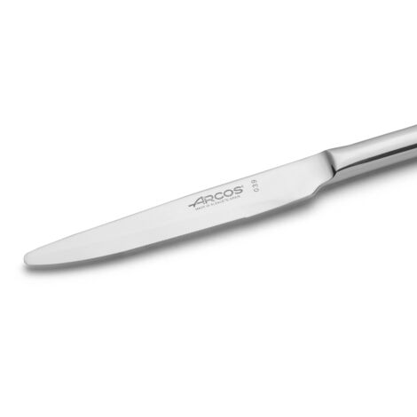 Arcos Cuchillo de Postre - Monoblock de una pieza en Acero Inoxidable ...