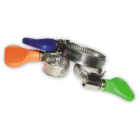 Bradas TS1188450N presilla Transparente 100 pieza(s)