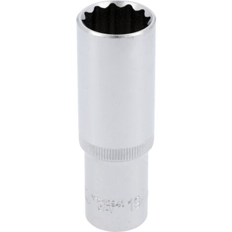 Yato YT-12941 - Bihexagonal socket 19mm 1/2" 12pt cv