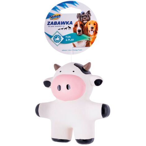 Hilton Cow 12cm - Juguete de látex para Perro