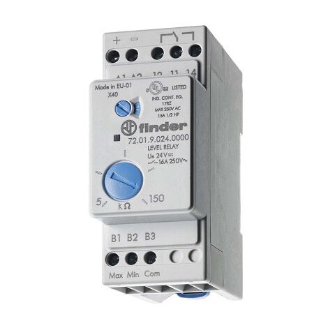Control Nivel Liquidos 1cto Conmutado 230vac 16a/250vac Finder 72.01.8.240.0000