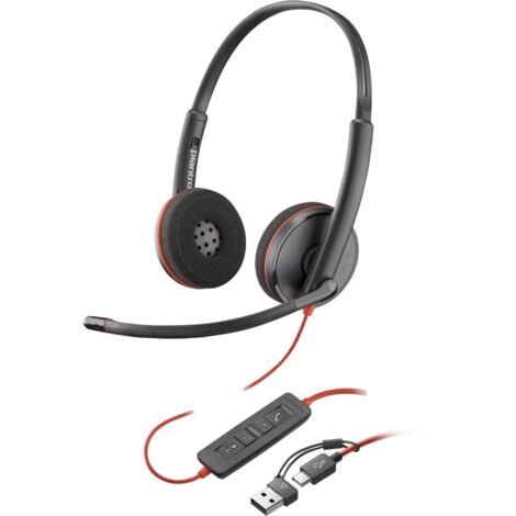 Auriculares Poly 8X228AA Negro