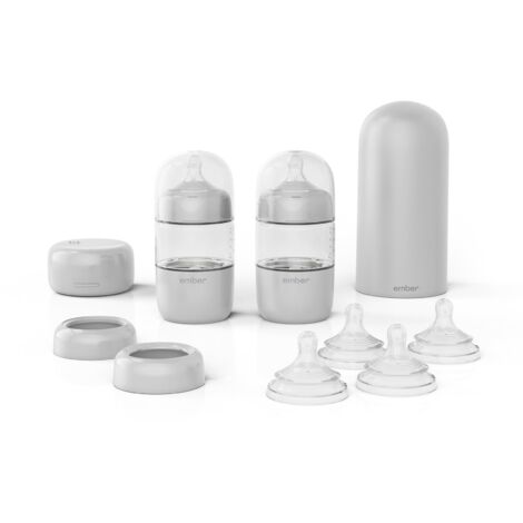 Sistema de biberón Ember - Biberón autocalentable para casa y para ...