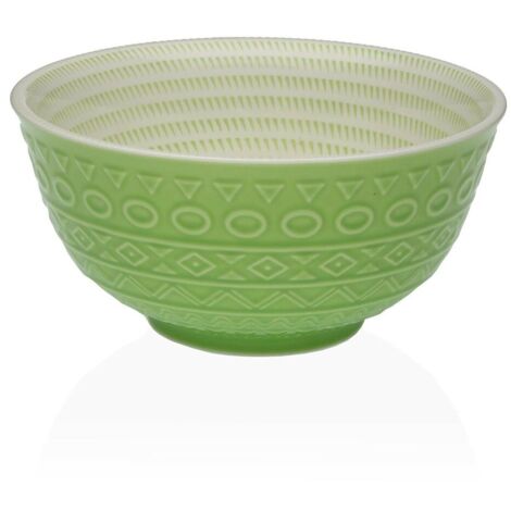 Bol para aperitivos versa verde cerámica porcelana 16 x 7,7 x 16 cm