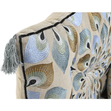 DKD Home Decor Sillón de jardín de la Marca, Color Beige y Azul, de ...