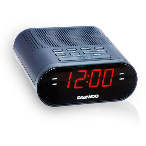 Despertador daewoo dw1218/ radio fm