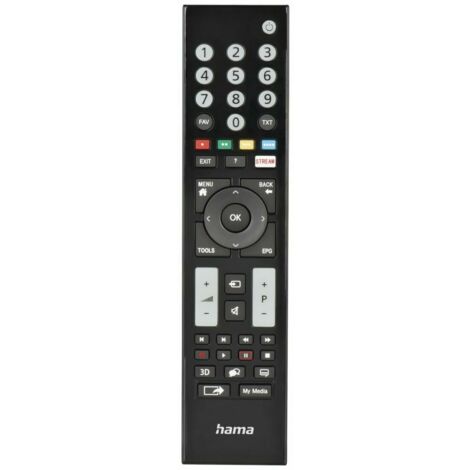 HAMA Mando Universal para TV 8 en 1 con Botón para App (Control Remoto ...