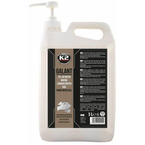 K2 - Gel lavado de manos mecanicos y operarios antigrasa, Garrafa 5 ...