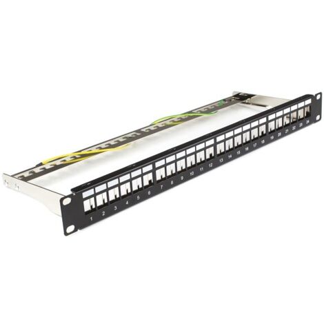 Patch Panel Rack 1u Vacio Ftp Lapara Networking