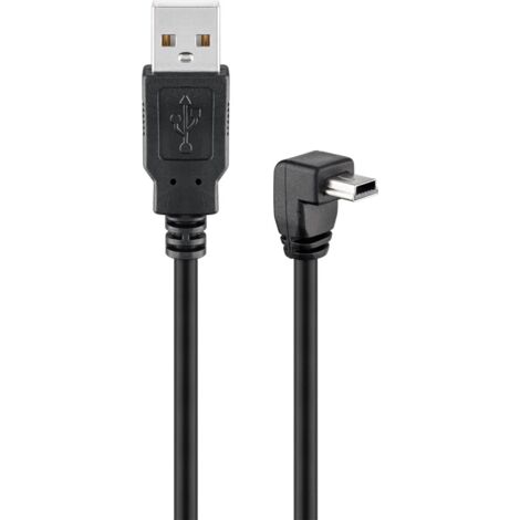 Goobay 4040849939716 cable USB USB 2.0 1,8 m USB A Mini-USB B Negro