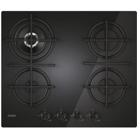 Candy Moderna CVG6BR4WTB Negro Integrado 60 cm Encimera de gas 4 zona(s)