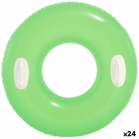 Flotador hinchable donut intex 76 x 15 x 76 cm (24 unidades)
