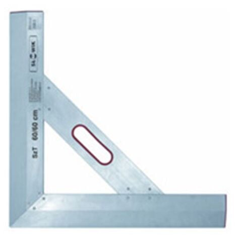 Słowik Plantilla angular para yeso 60x60 cm, herramienta precisa para nivelación y creación de ...