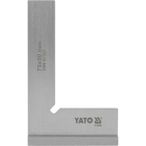 YATO, modelo YT-70760, Esquinero de herrero con base 75x50 mm, ideal ...