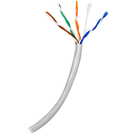 Cable Utp Cat5e Rigido Cca Gris (100m) Safire Sf-utp5e-100-24awg