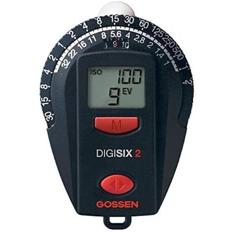 Gossen Digisix 2 - Fotómetro, Negro