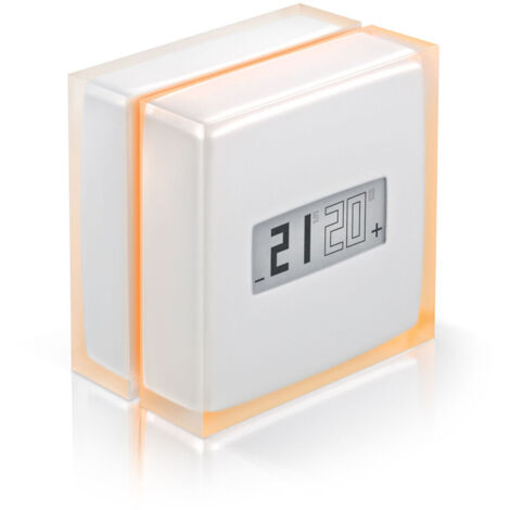 Netatmo Thermostat termoestato RF Translúcido, Blanco