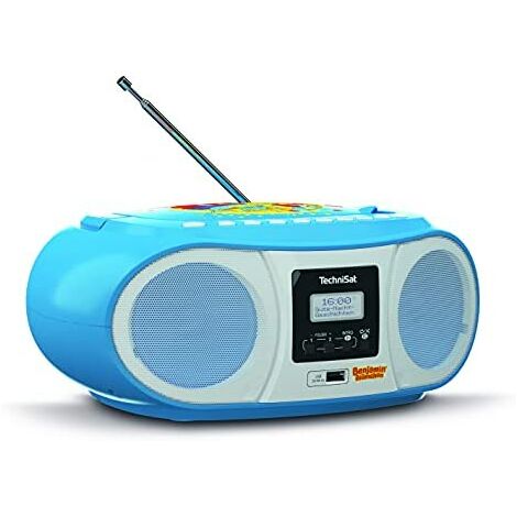 TechniSat DigitRadio 1990 Digital 3 W DAB+, FM Azul Reproducción MP3