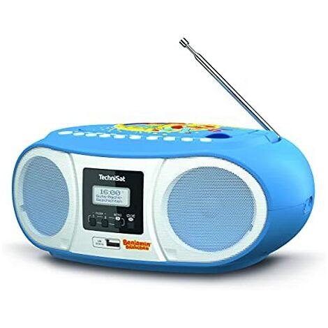 TechniSat DigitRadio 1990 Digital 3 W DAB+, FM Azul Reproducción MP3
