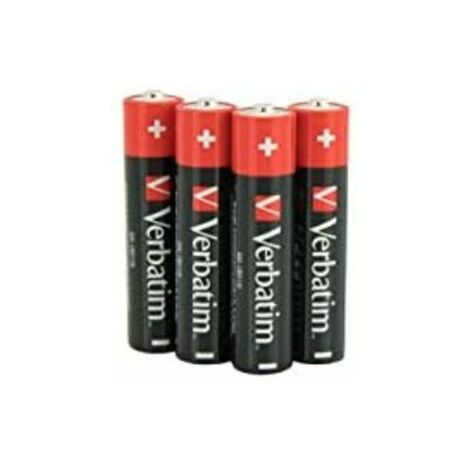 VERBATIM Pilas alcalinas AAA Premium I 1,5V I AAA-LR03 Micro I Pilas ...